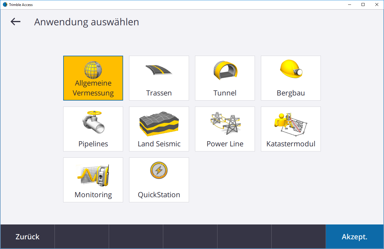 Trimble Access - ALLNAV